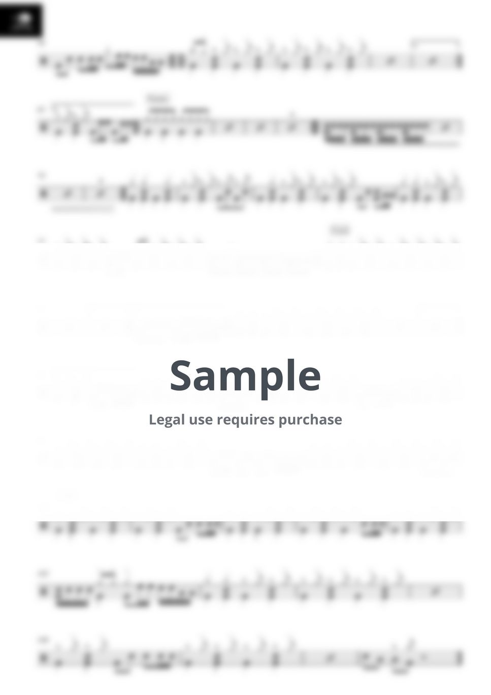 Miel San Marcos - Danzo en el río Sheets by Drum Sheet MX