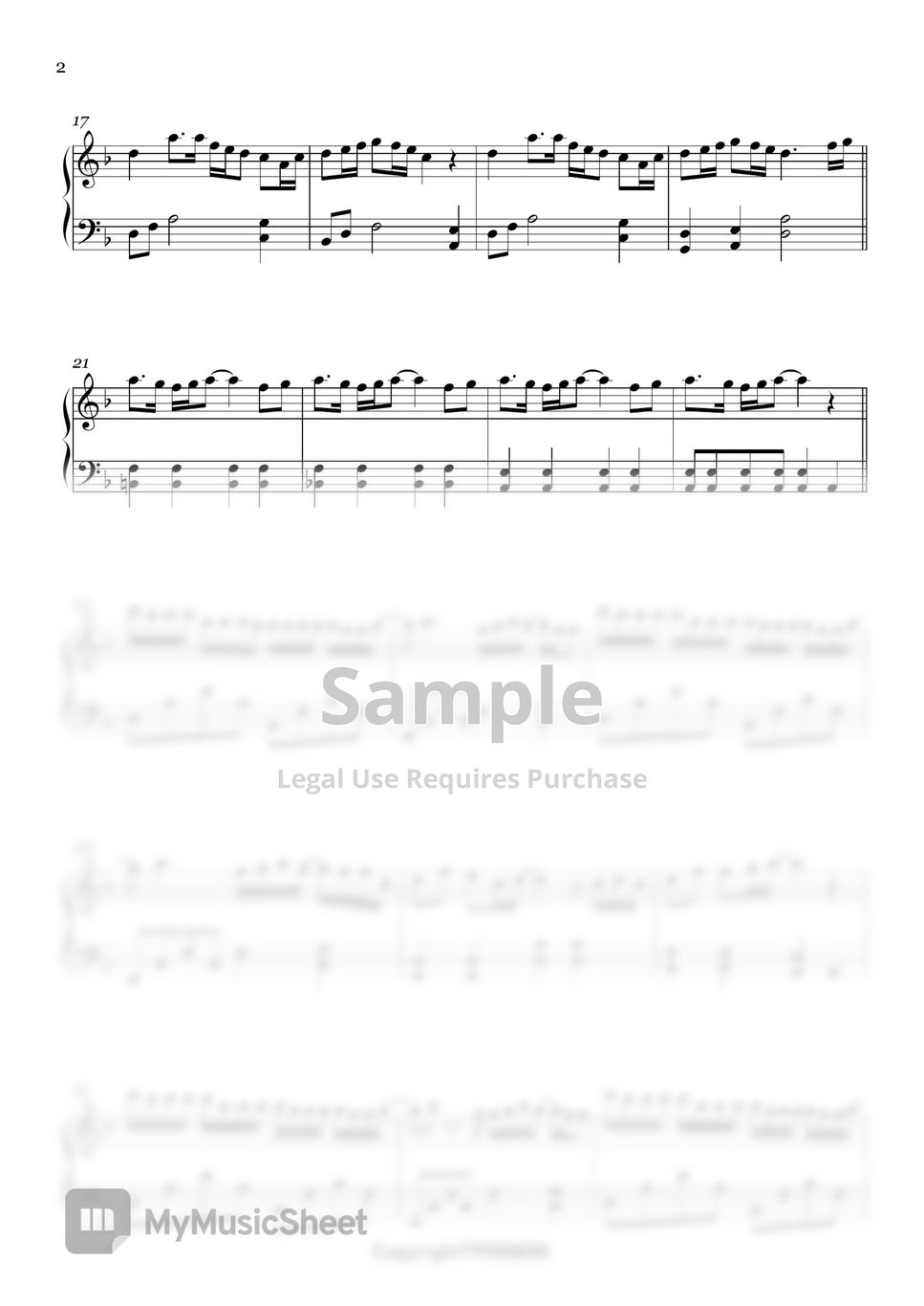 RADWIMPS - Suzume(すずめ) (Easy Version) Sheets by MINIBINI