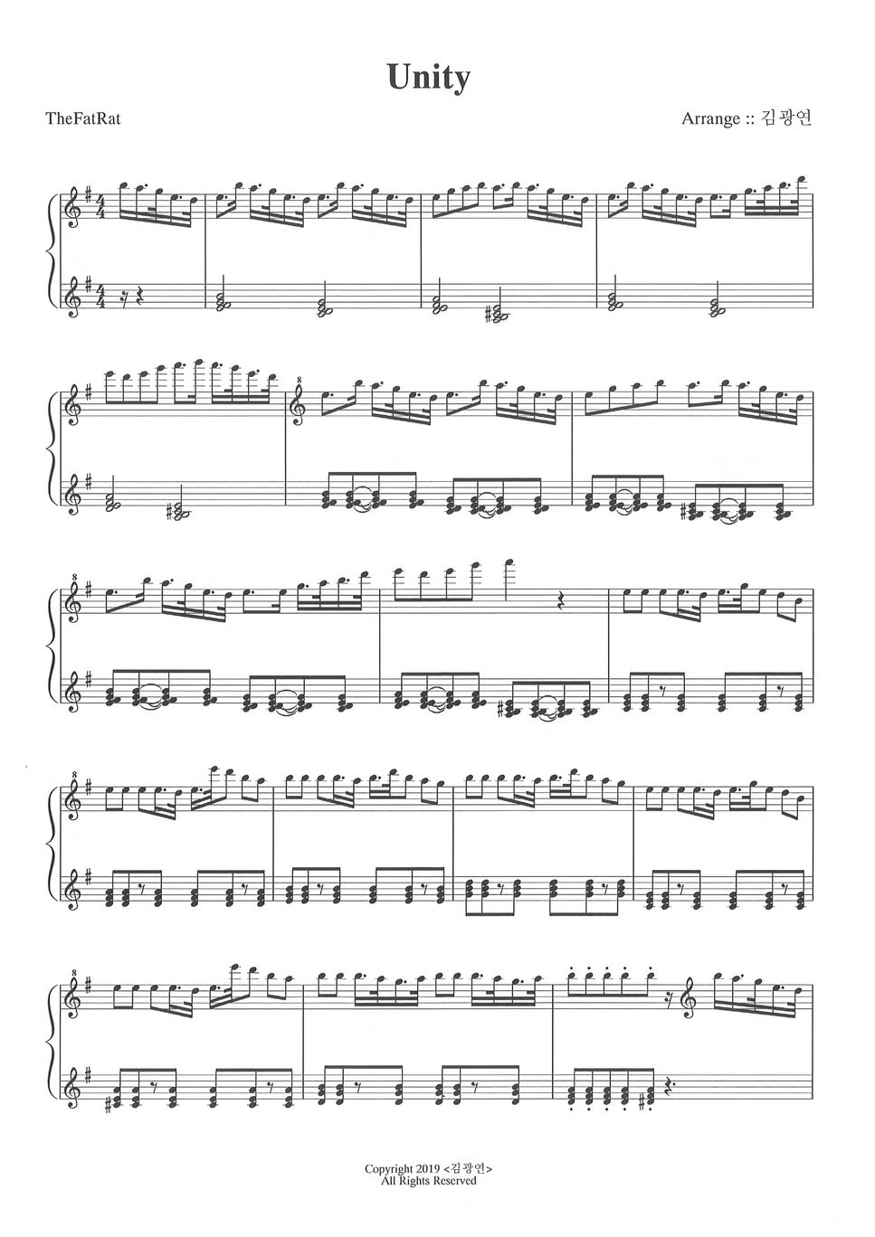 TheFatRat - Unity Sheet by