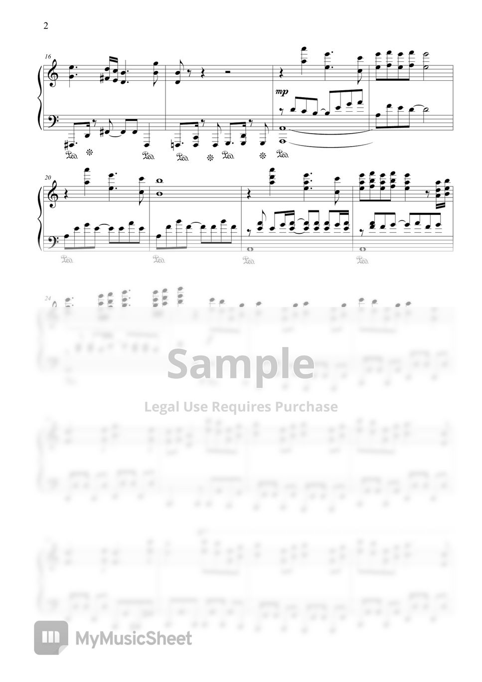 nonoc - Memento - Re:Zero − Starting Life in Another World - Re:ゼロから始める異世界生活 - S2 - ED1 Sheets ...