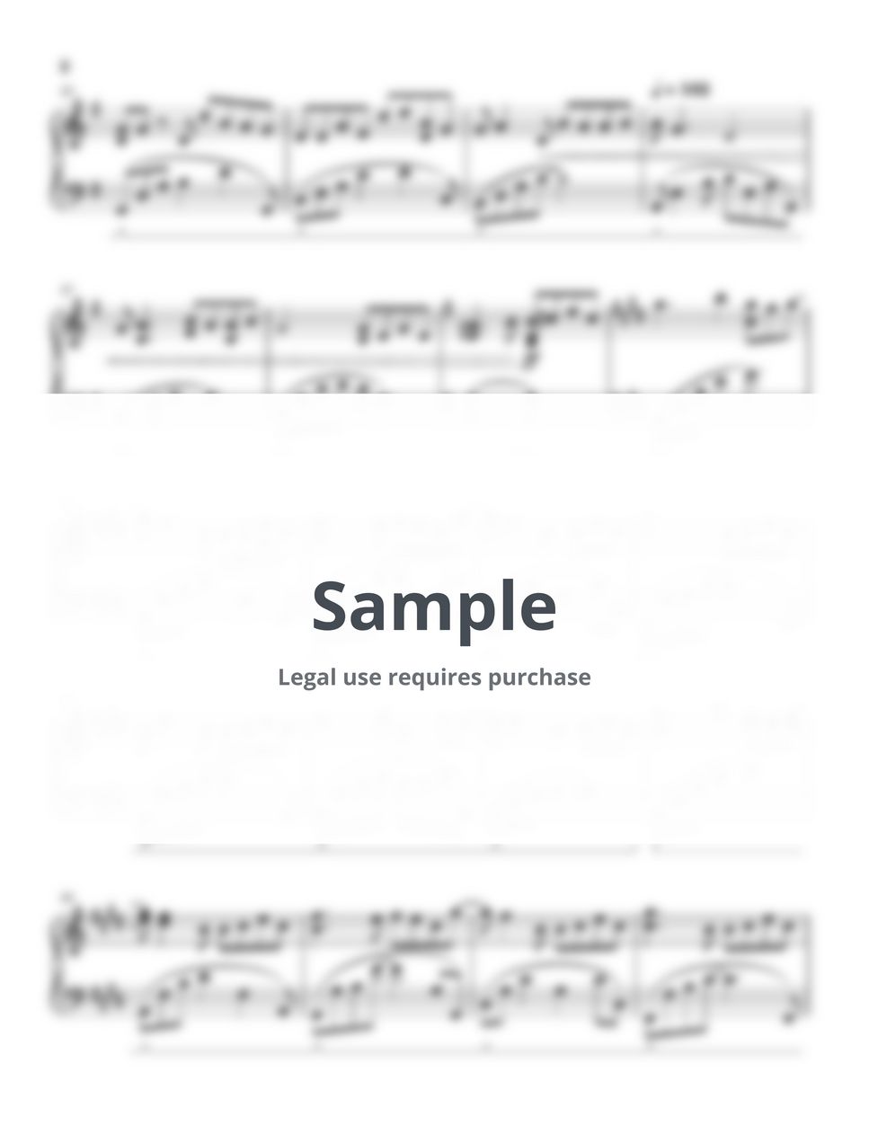 Congfei Wei - Bluestone alley 악보 by e2ems