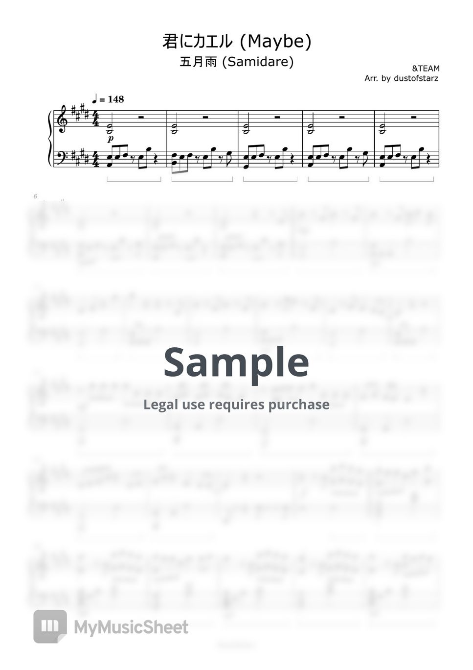 &TEAM - Maybe Sheets by dustofstarz