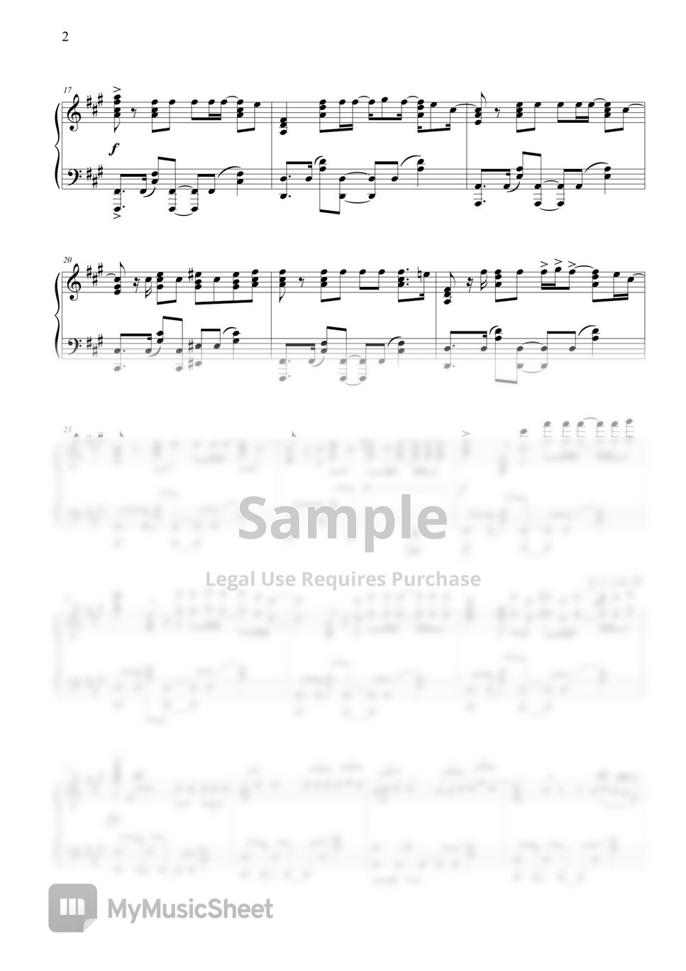 Sia - Unstoppable Sheets by THIS IS PIANO