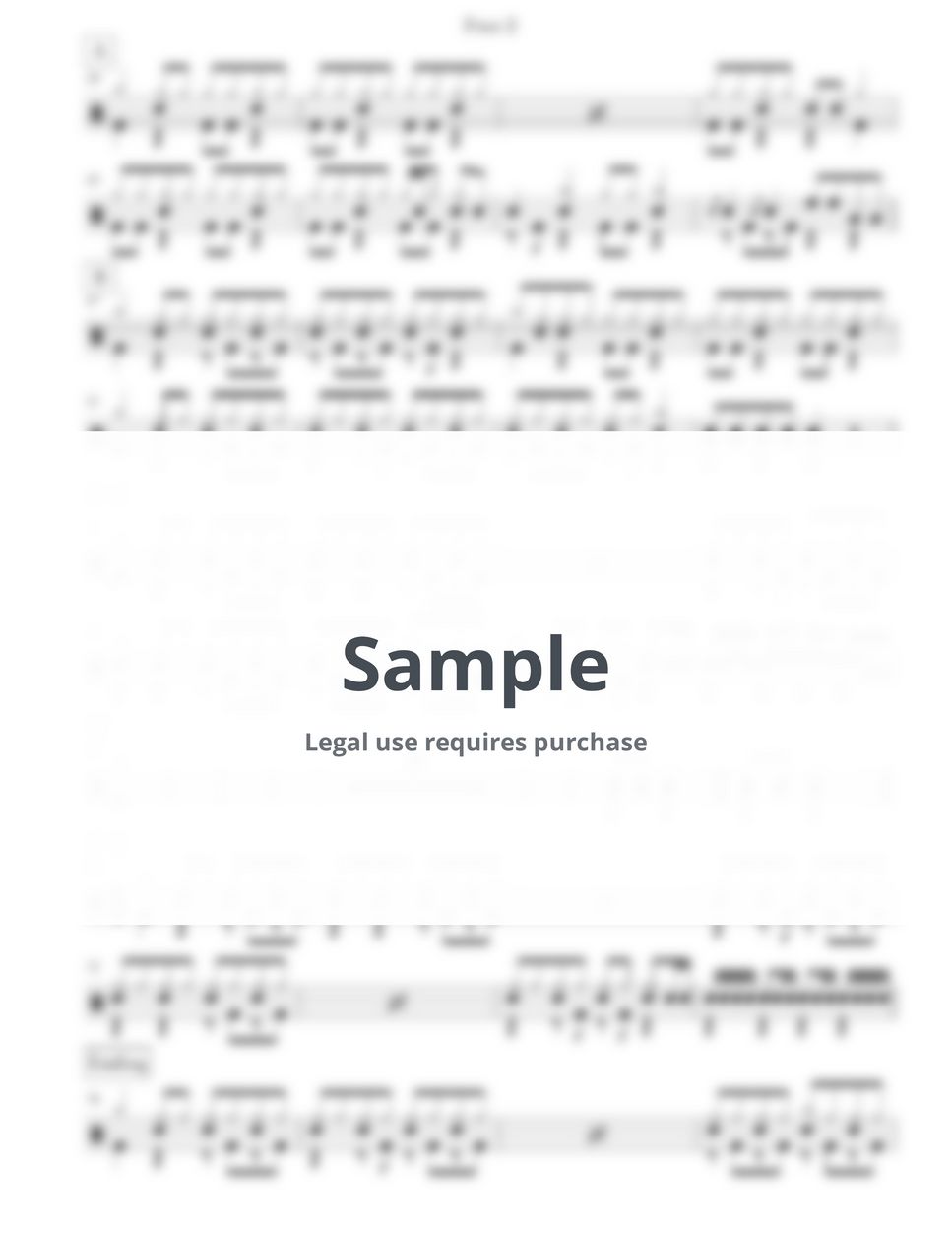 Hi-STANDARD - Free Sheets by Arkadia Drums