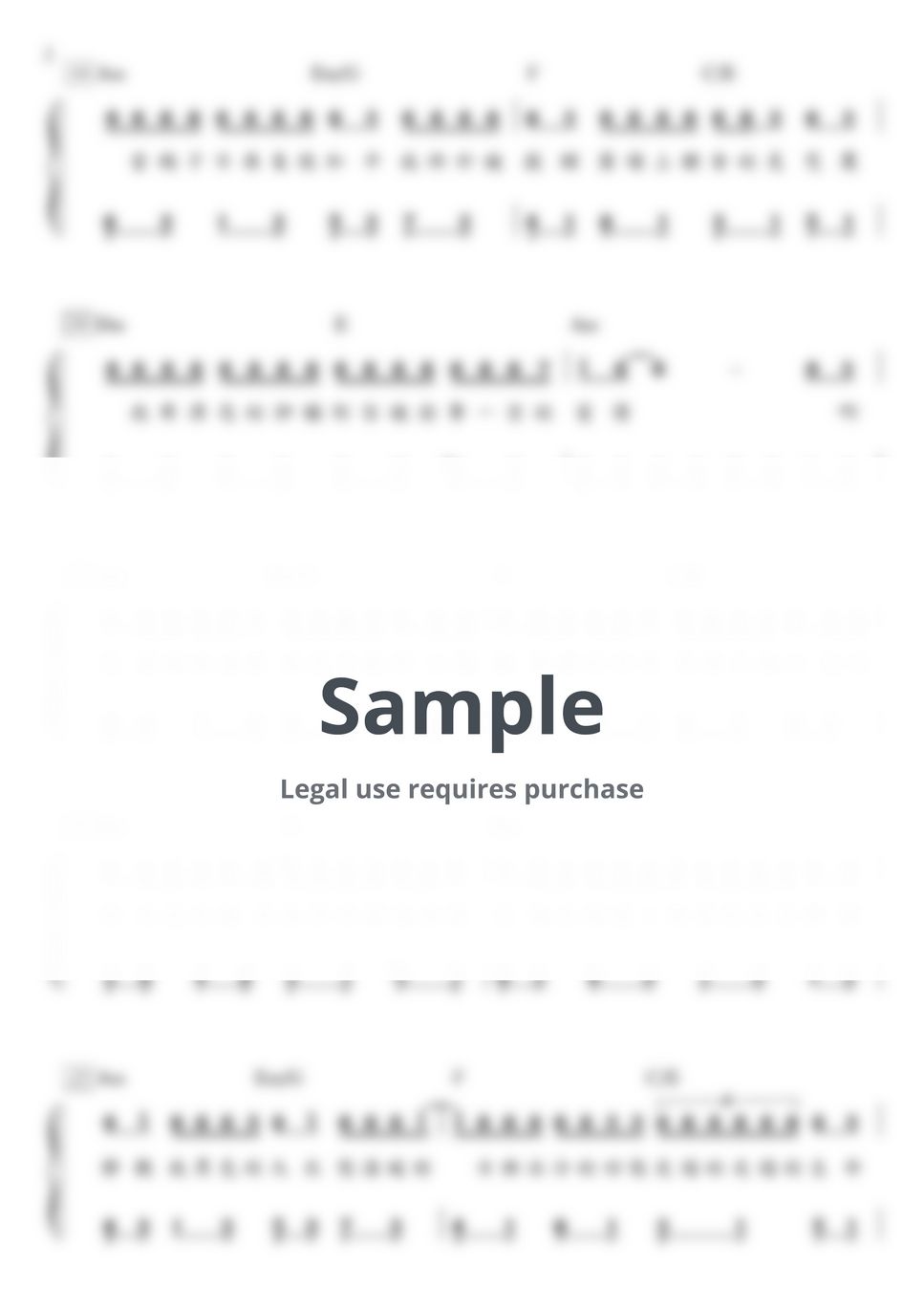 周杰倫 Jay Chou - 夜曲 Ye Qu (簡譜版) Sheets by LouisLiao