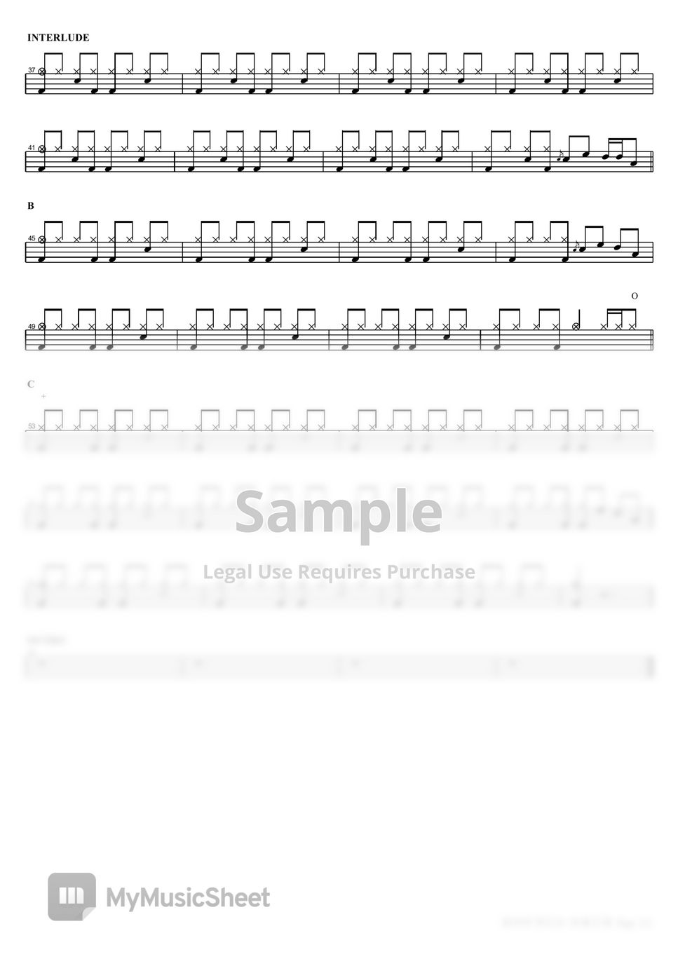 김광석 잊어야 한다는 마음으로 Sheets By Copydrum