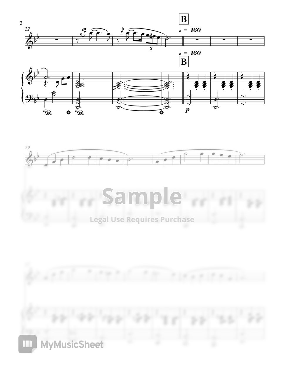 Joe Hisaishi Merry Go Round Of Life For Oboe Solo And Piano