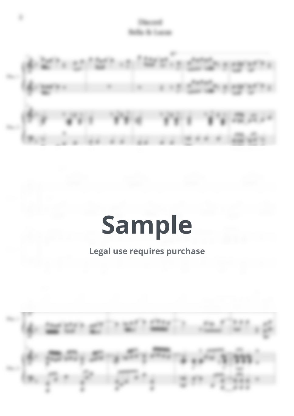 QWER - Discord Sheets by BELLA&LUCAS