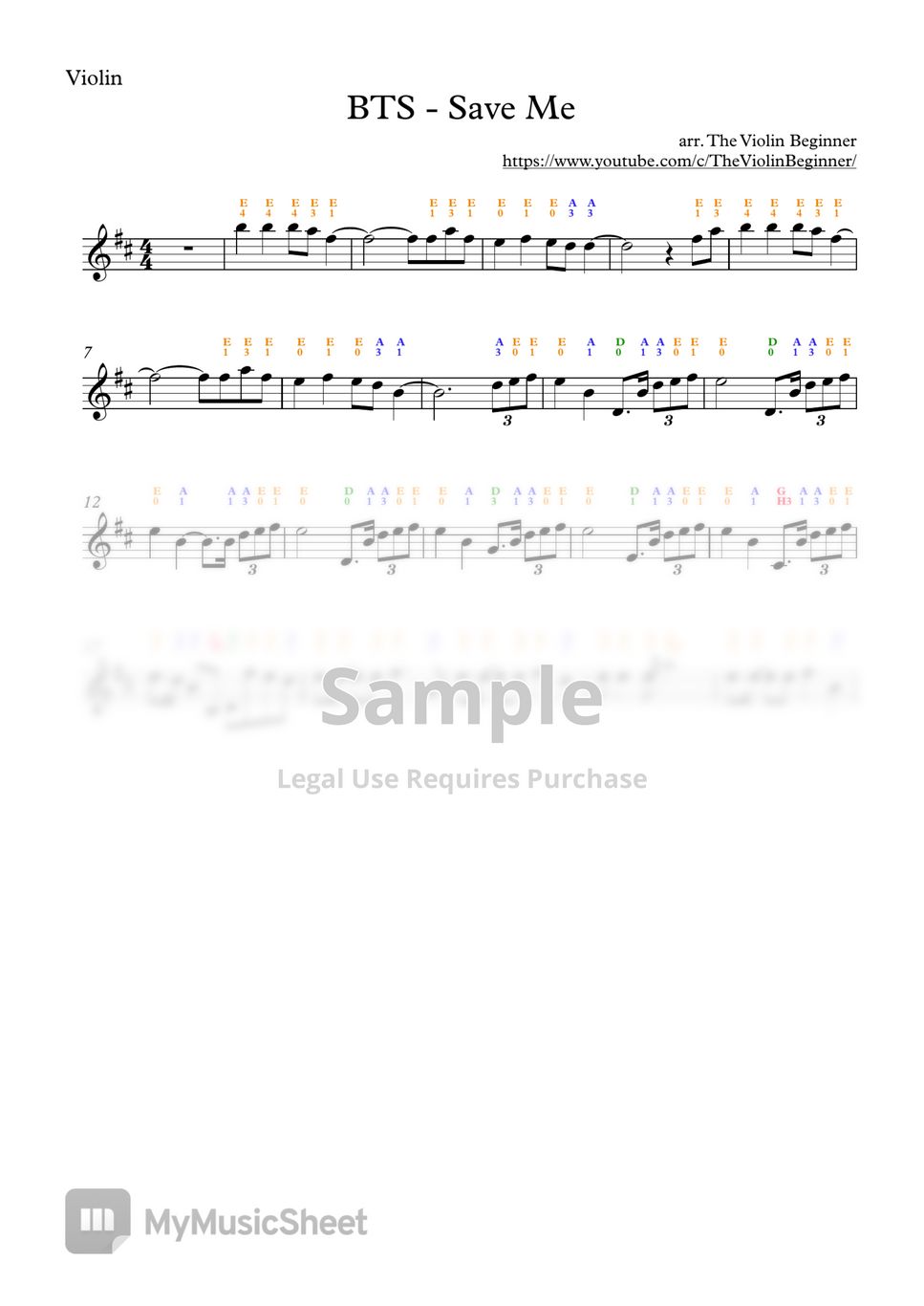 BTS - Save Me แผ่น