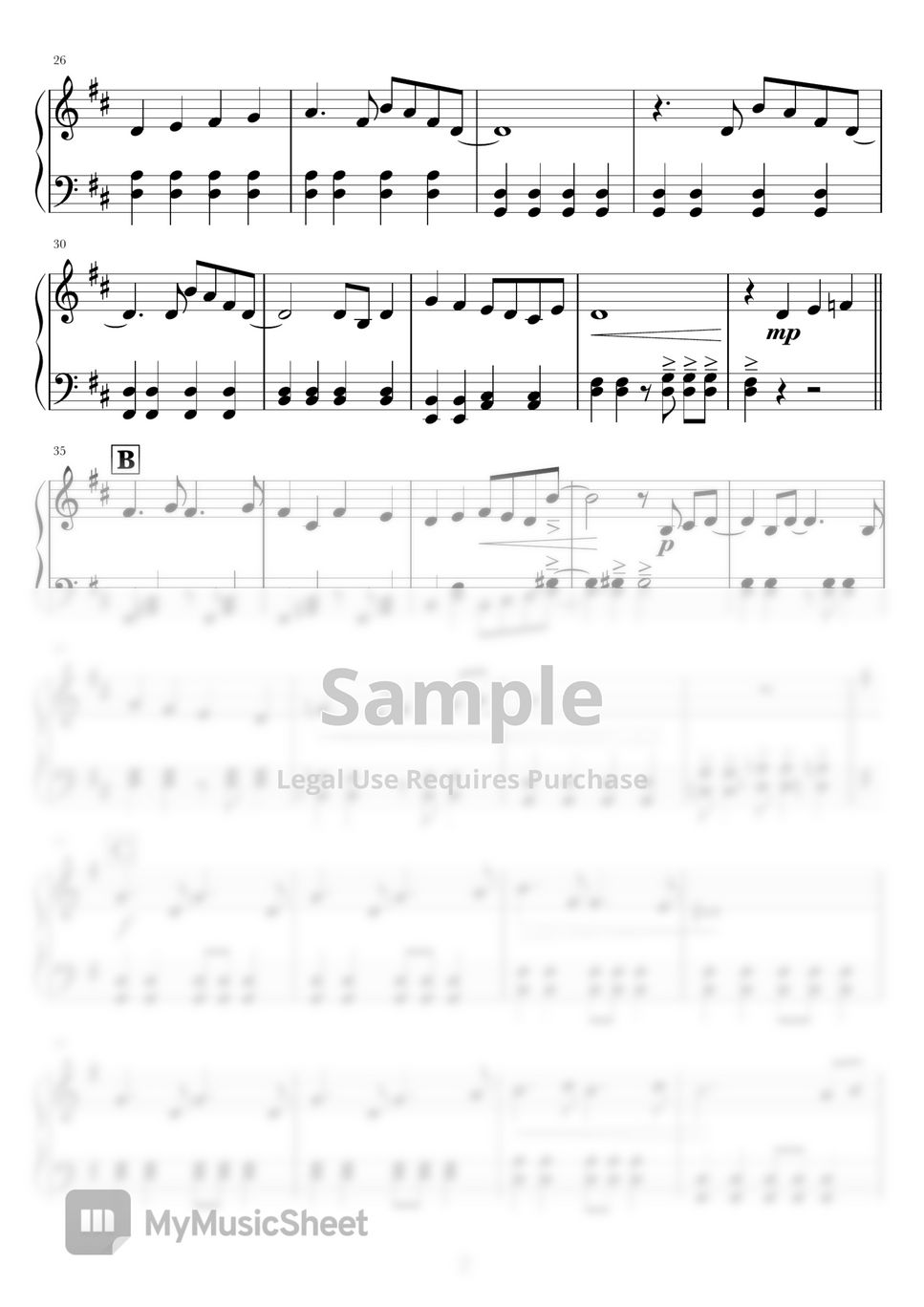 SHISHAMO - 明日も Sheets by Eri Nagayama