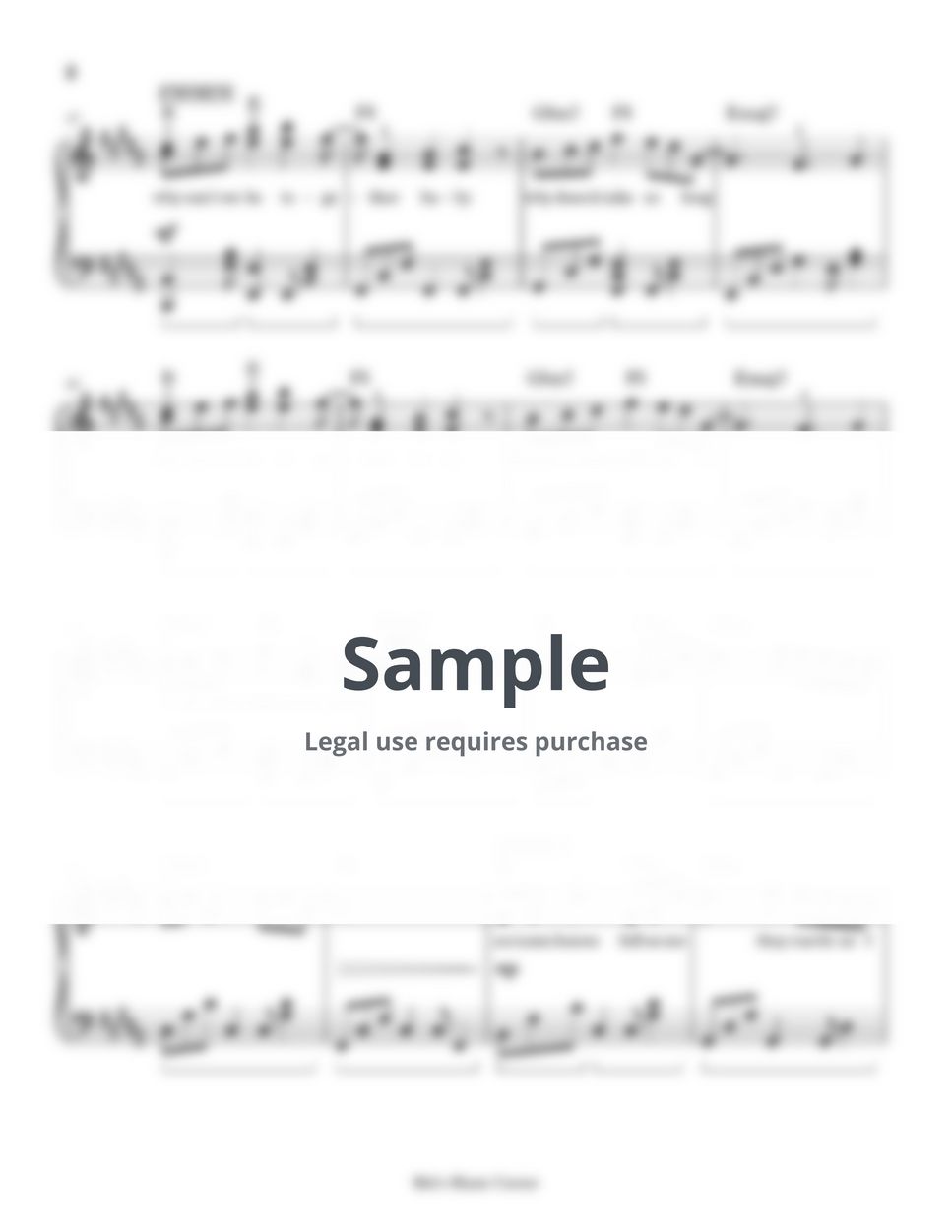 Ben&Ben - Autumn (piano sheet music) Sheets by Mel's Music Corner