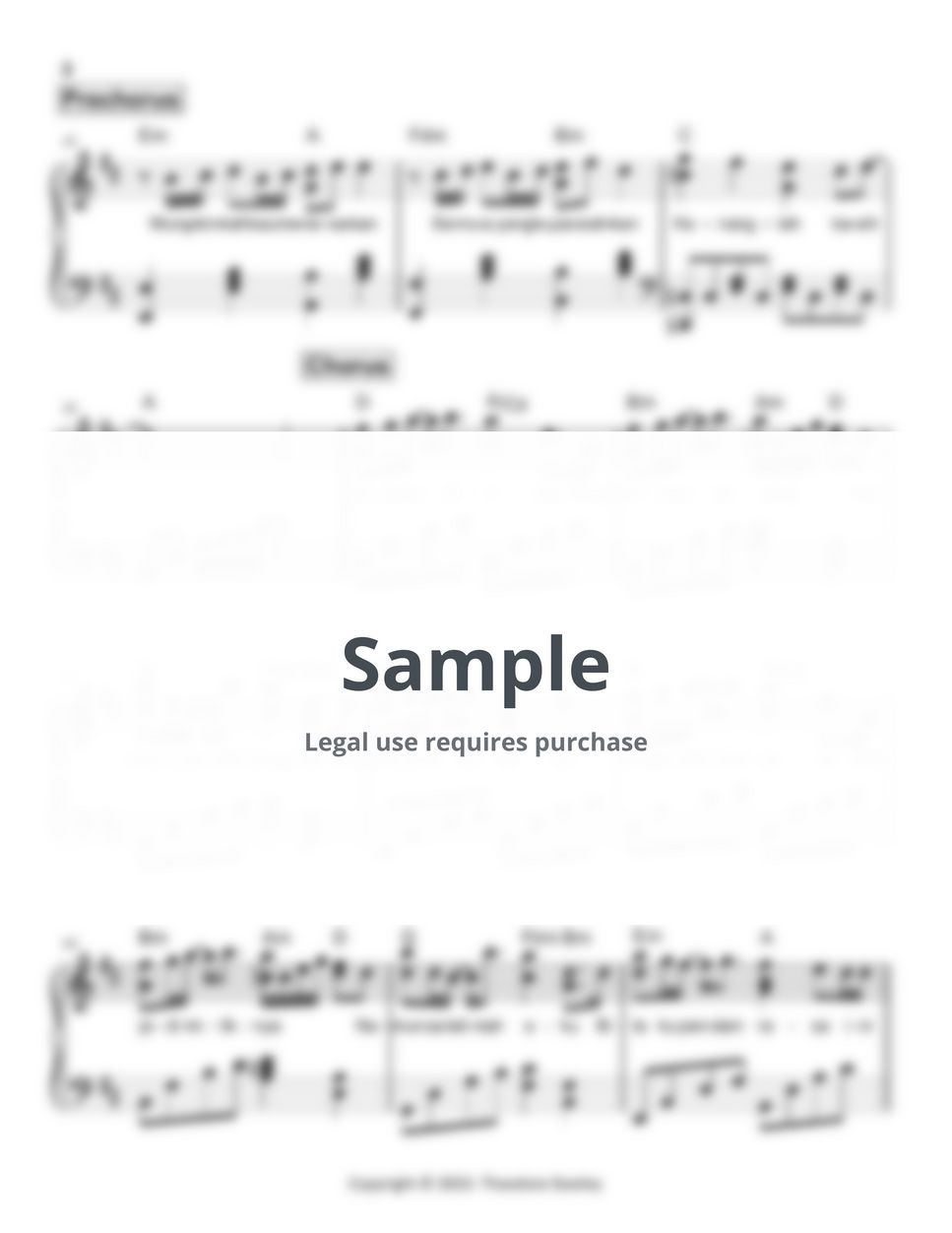 Vierra - Rasa Ini 楽譜 by Theodore Stanley