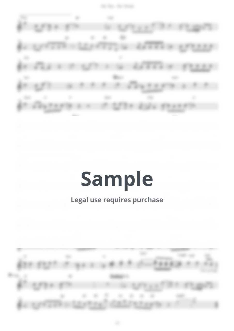 Tackey & Tsubasa - One Day, One Dream (InuYasha / in C) Sheets by muta-sax