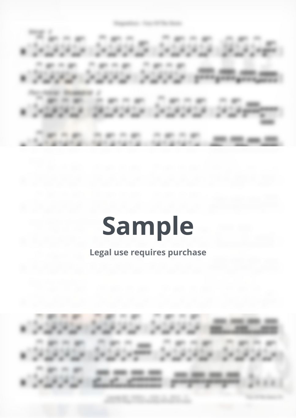 Dragonforce - Fury Of The Storm (《Sonic Firestorm》) Sheets by 小董胖子