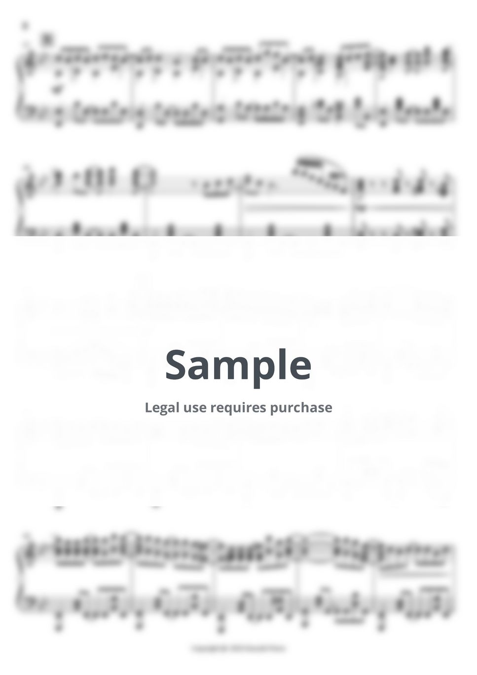 Uru - Ambivalent Sheet Music by Kesseki Piano