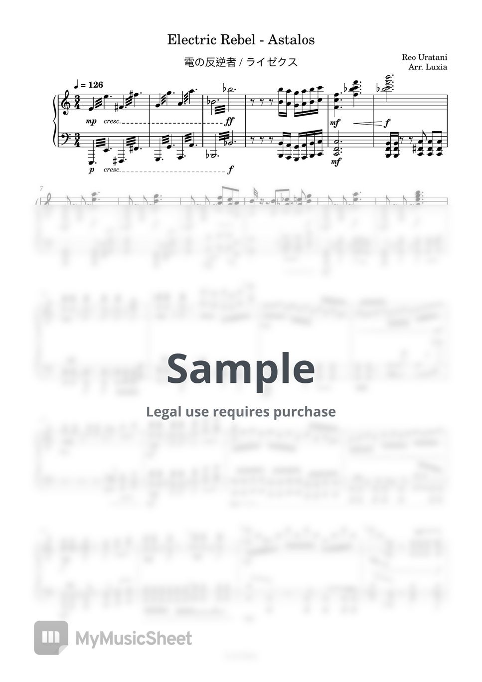 Monster Hunter Generations / X - Electric Rebel - Astalos Sheets by Luxia