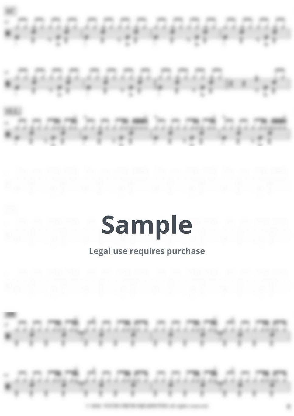 이찬혁 (LEE CHANHYUK) - Eve Sheet Music by YOURS DRUM SQUARE