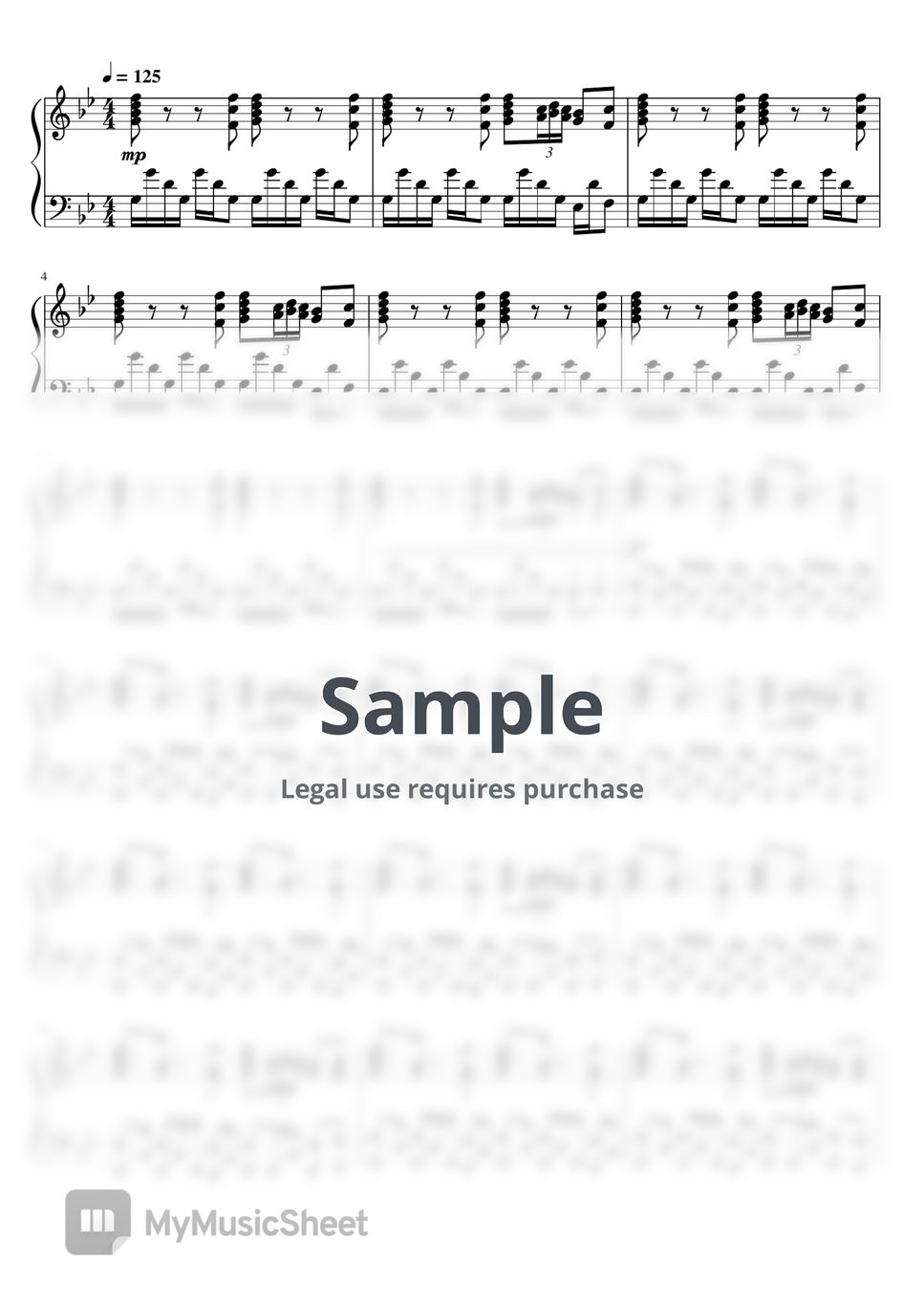 Toby Fox - Field of Hopes and Dreams (Deltarune OST) 乐谱 by FangPi0501