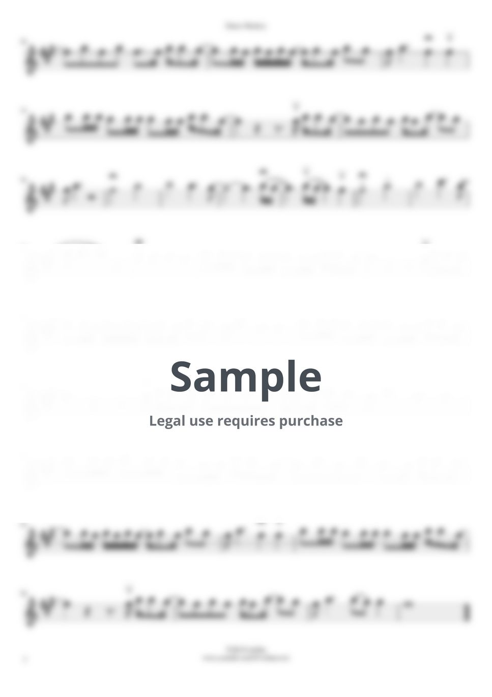 Tones and I - Dance Monkey Sheet Music by 캣올린CatOlin