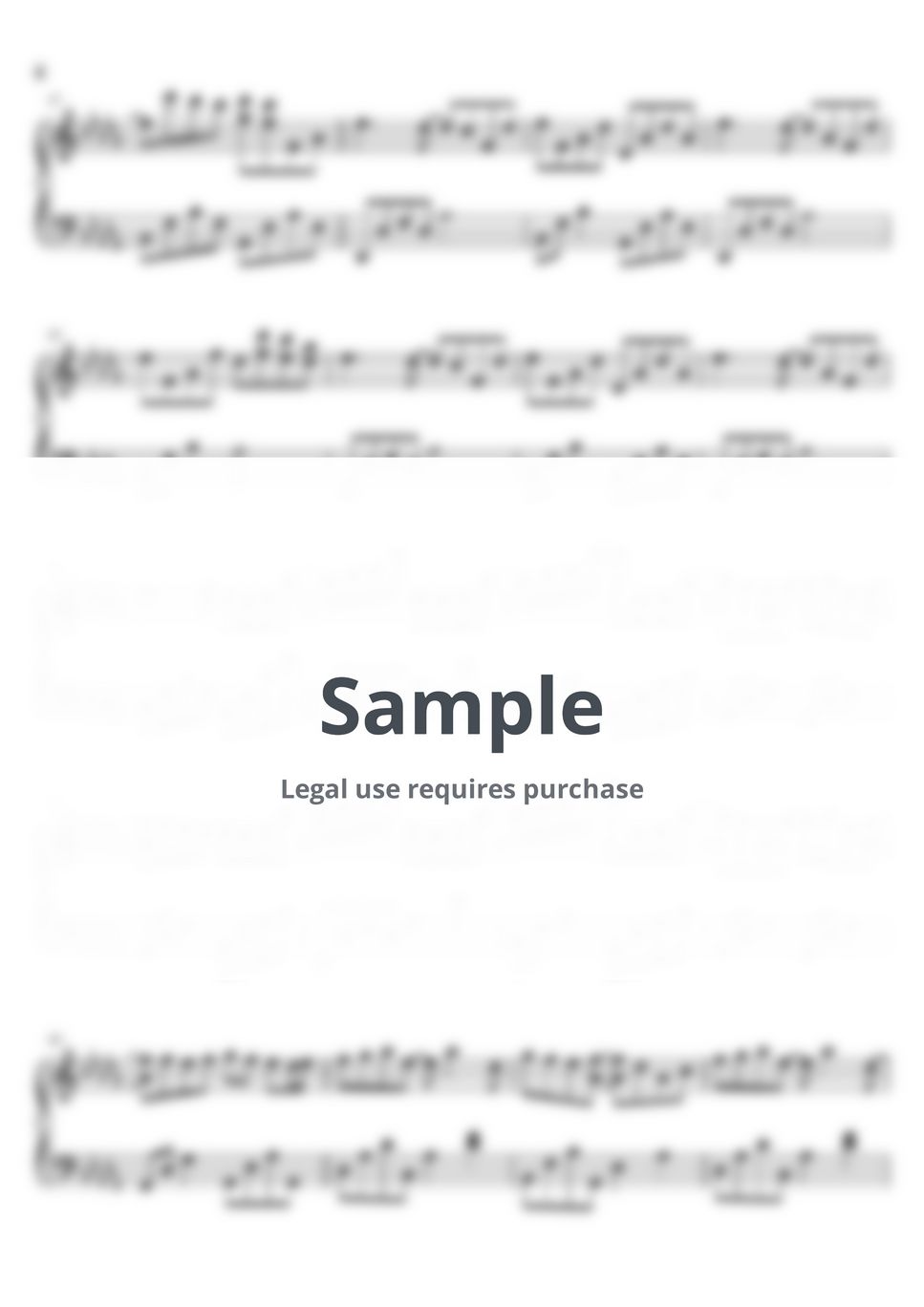 악토버 (OCTOBER) - A balmy spring day (Sheet Music, MIDI,) 악보 by sayu