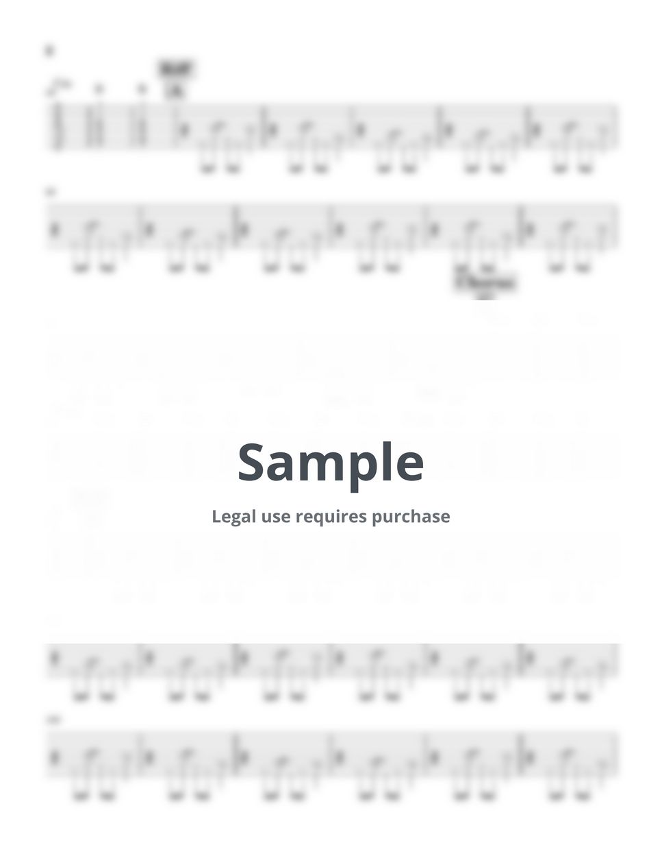 Depeche Mode - Enjoy The Silence 타브+단선 악보 by Ry Kihn