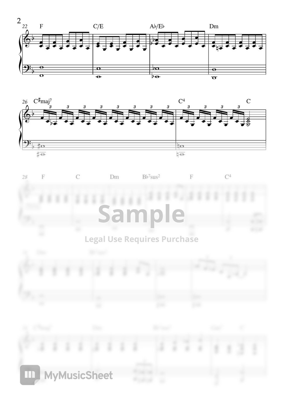 Folcast - Scopriti (Spartito pianoforte) Sheet Music by Francesco Piantoni