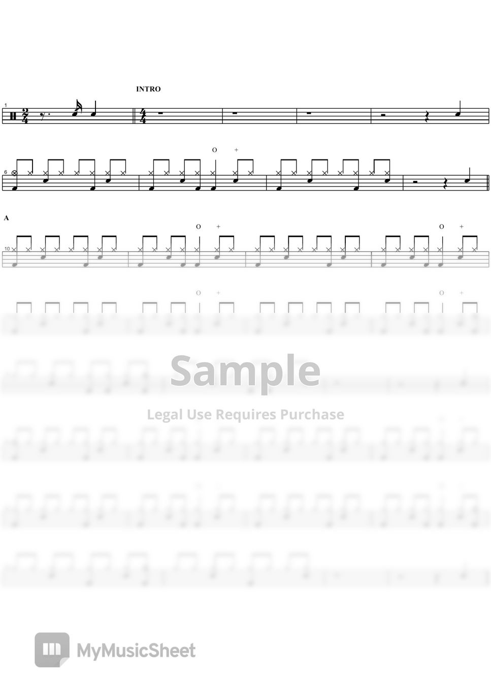 Jeff Golub - Cold Duck Time Sheet Music by COPYDRUM