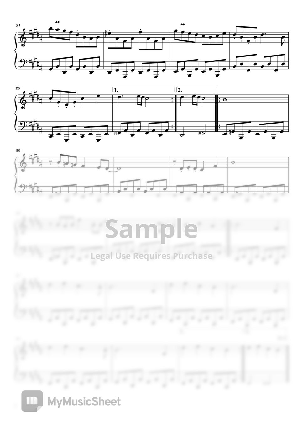 Toby Fox - The World Revolving (Deltarune - For Piano Solo) 乐谱 by poon