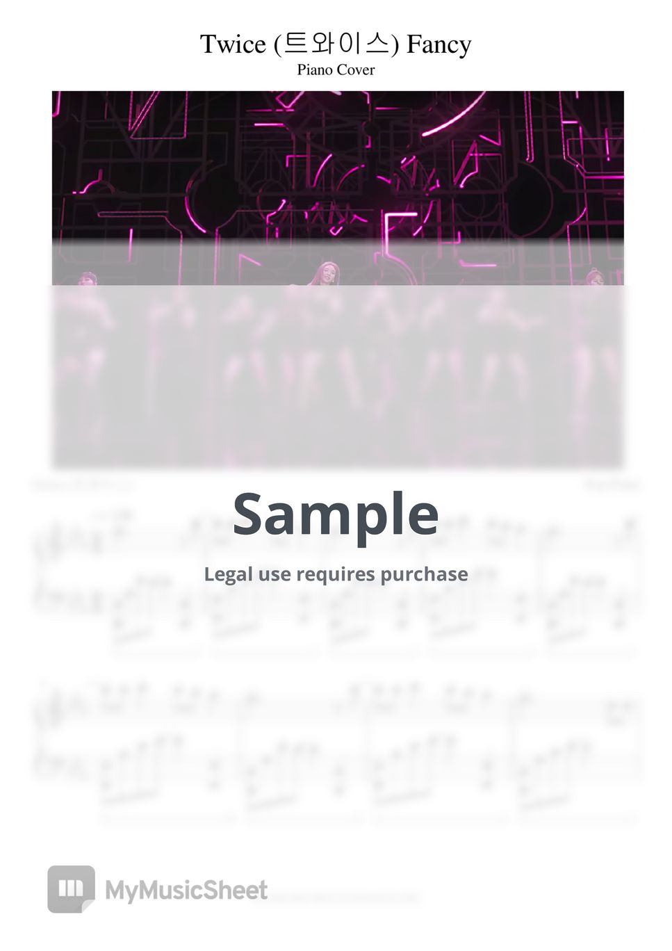 Twice (트와이스) - Fancy Sheet Music by Pop Piano