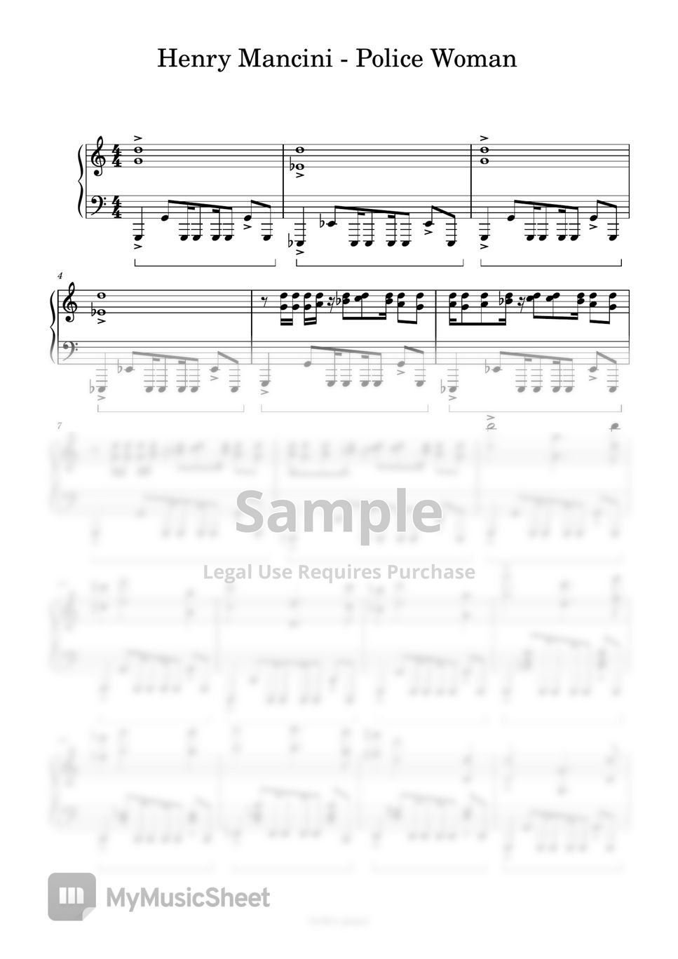 henry mancini - police woman Theme - henry mancini (쇼다운 배틀 bgm) (원웨이 ...