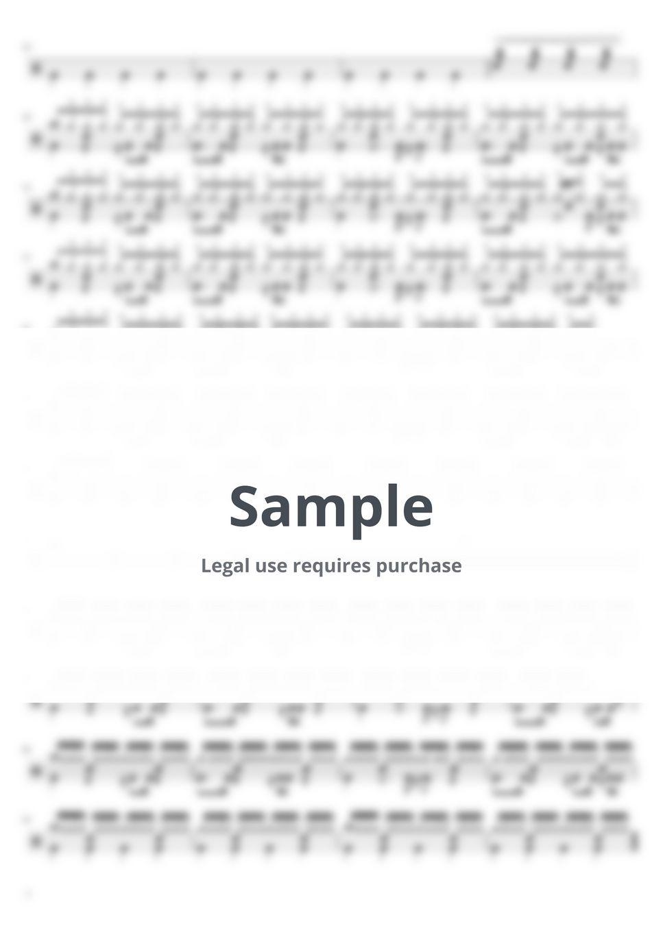 Tielle & 泽野弘之 - Cage『机动战士高达 独角兽』 Sheets by 看哦爱随风