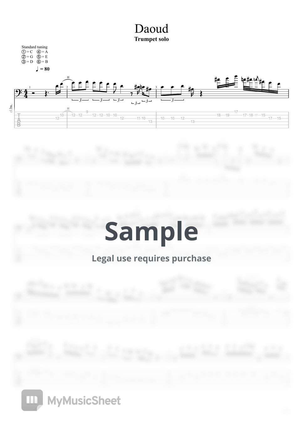 Daoud - Daoud Sheets by TWBG (zak_bbassz)