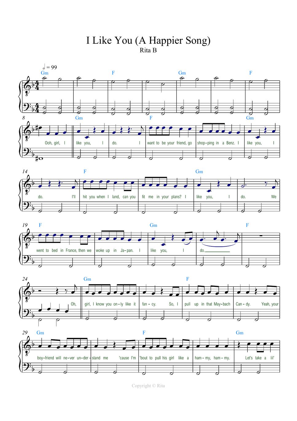 Post Malone, Doja Cat - I Like You (A Happier Song) (Lyrics, chords ...