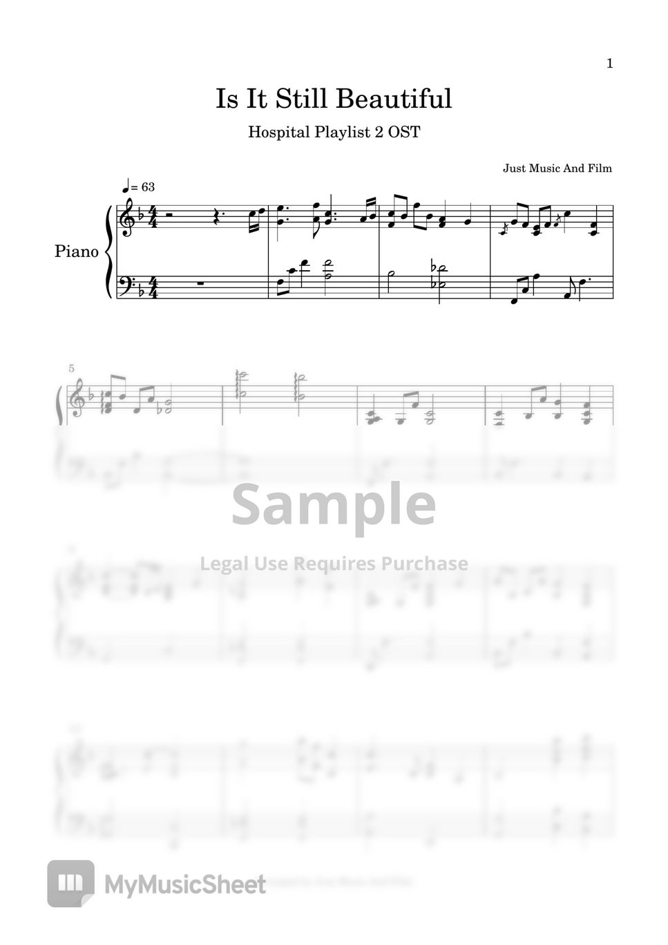 SEVENTEEN - Is It Still Beautiful Hoja by Just Music And Film