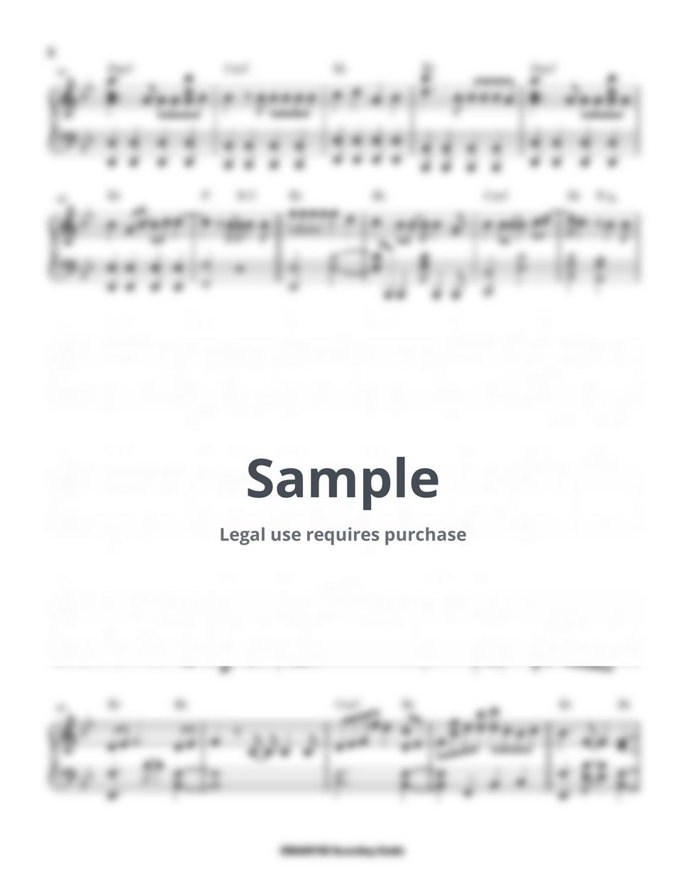 Stray Kids - Youtiful Sheet Music by JENARRTEE Recording Studio