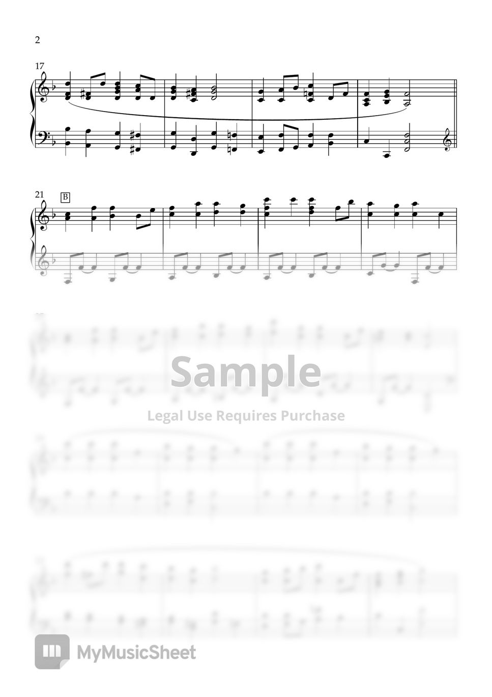 찬송가 126장 천사 찬송하기를 크리스마스 컬렉션 Sheets By Kyuyeon Park