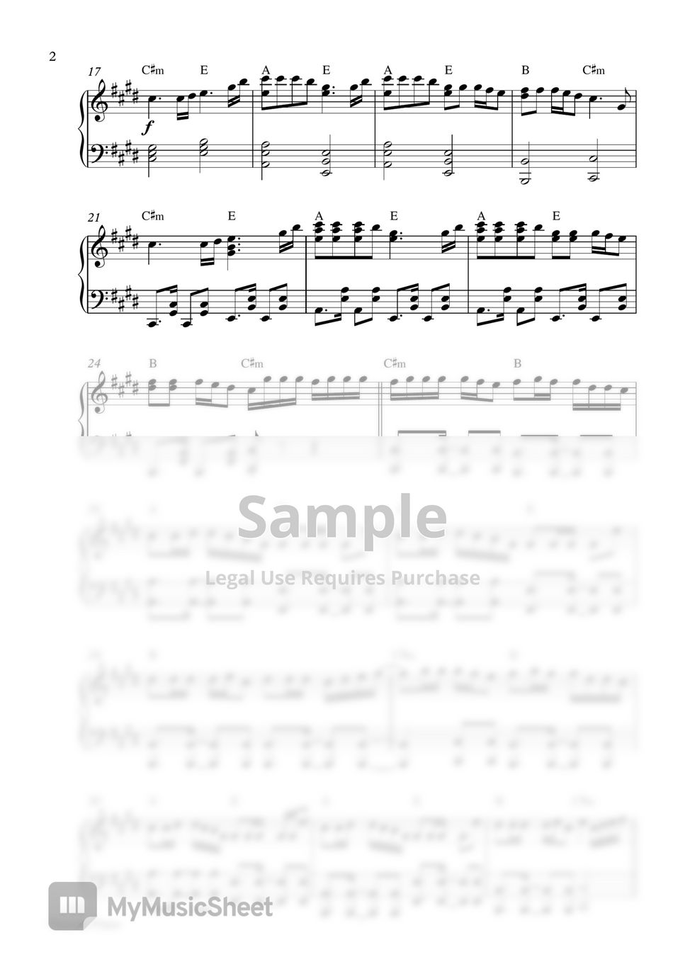 Alan Walker - Lost Control (Piano Sheet) Sheets by Pianella Piano