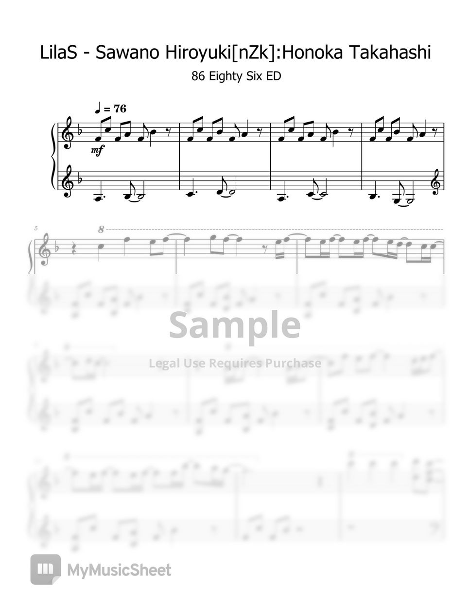 Sawano Hiroyuki[nZk]:Honoka Takahashi - LilaS - Sawano Hiroyuki[nZk ...