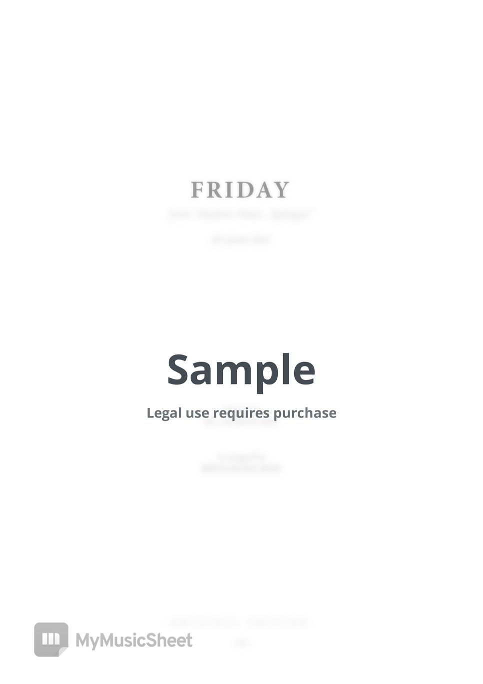 IU - Friday Sheets by Heui Sung Kim