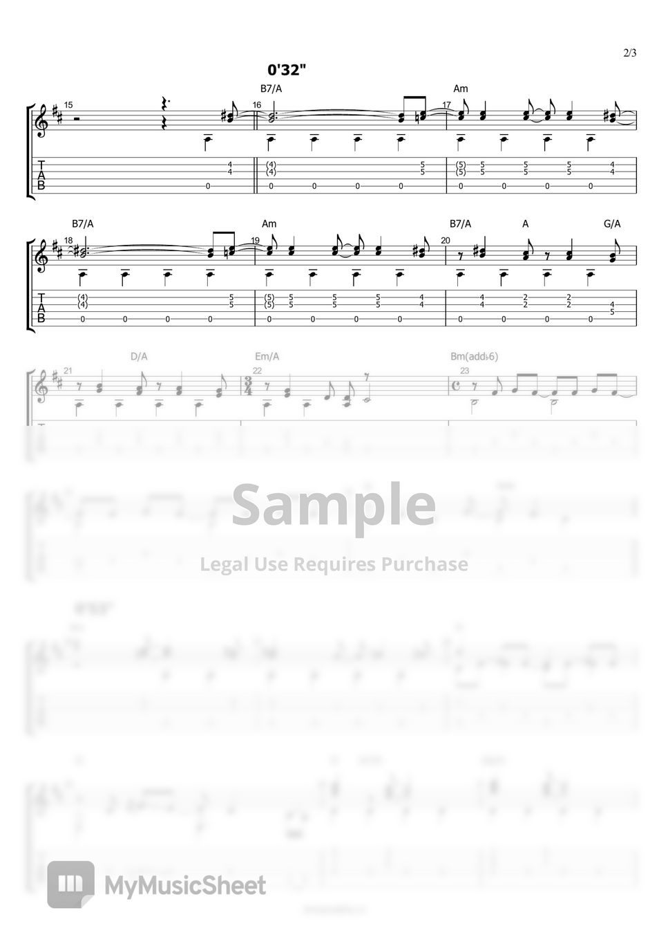 Pink Floyd - Goodbye Blue Sky 악보 by Shutup & Play Guitar Tutorials