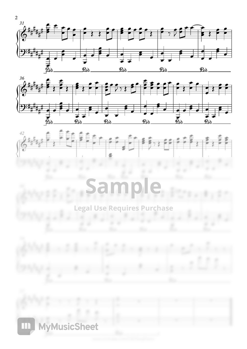 BLACK CLOVER ED11 - KAF - ANSWER Partitura