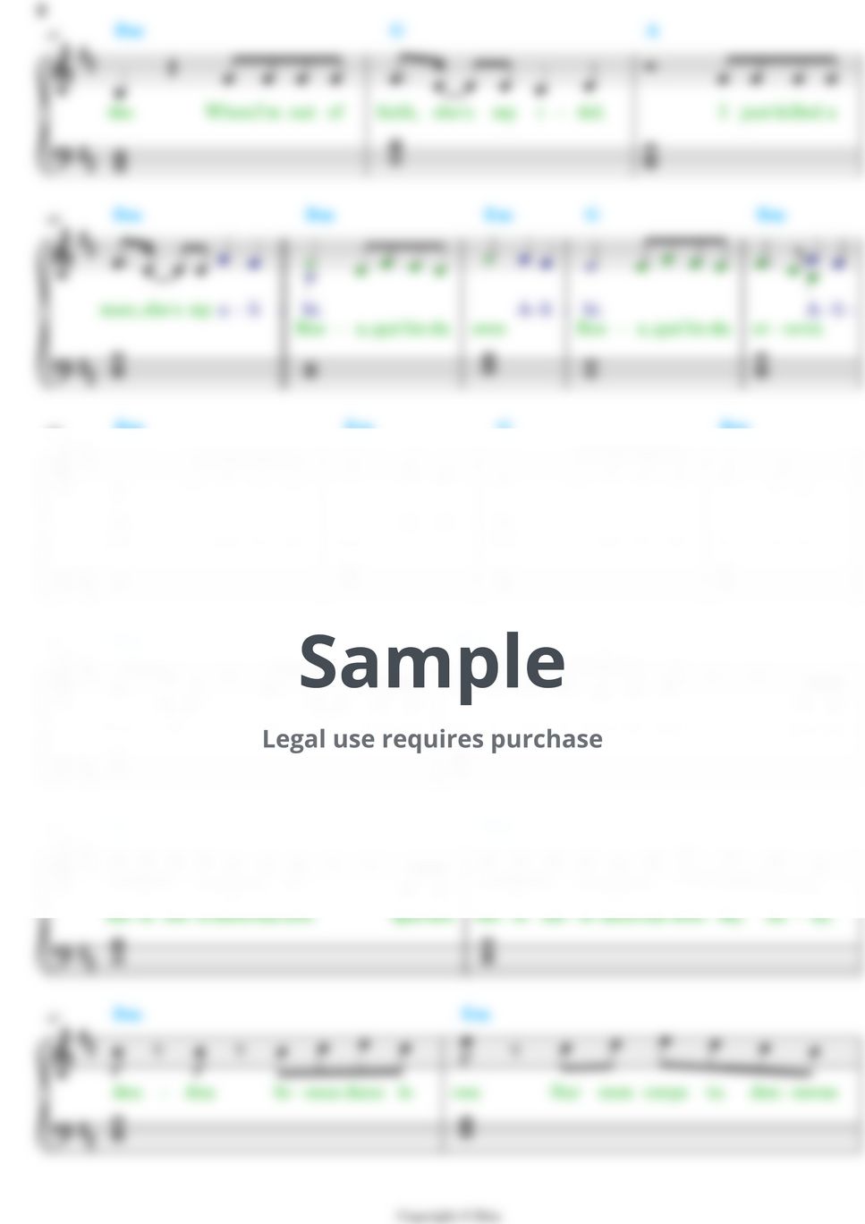 Sevdaliza - Alibi (sheets with lyrics) Piano PDF | Rita B | mymusic5