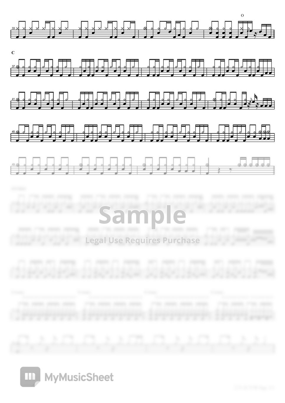 제이어스 그가 내 안에 Sheets By Copydrum