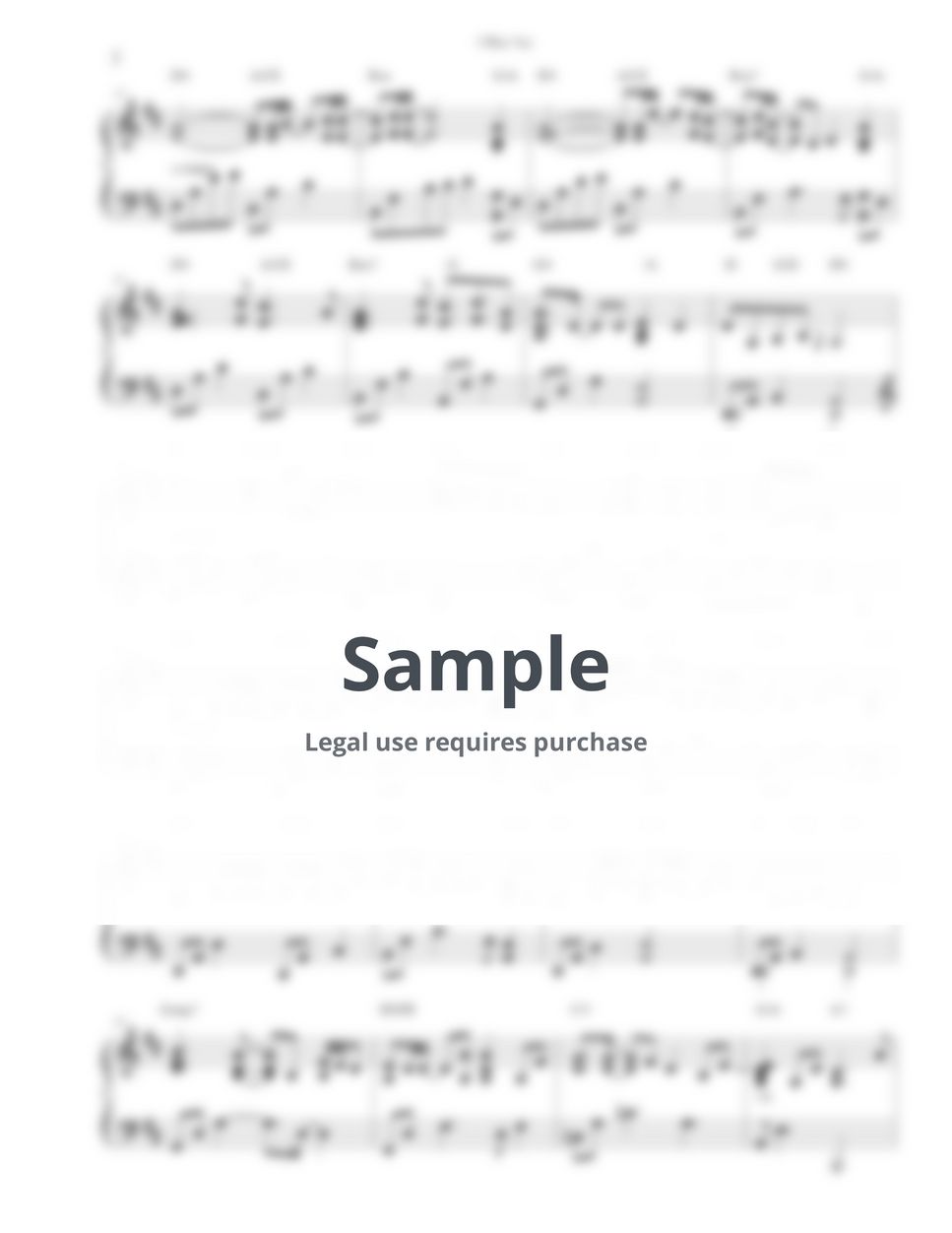 Song Yujin - I Miss You (Now, We Are Breaking Up OST) 악보 by Piano Hug