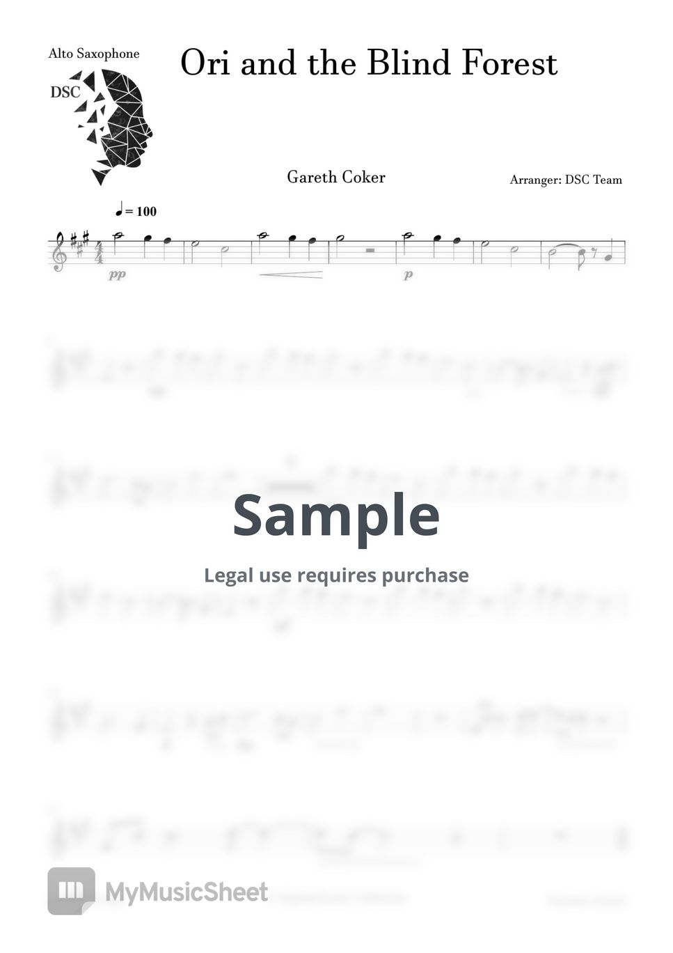 Gareth Coker - Ori and the Blind Forest Sheets by Digital Scores Collection