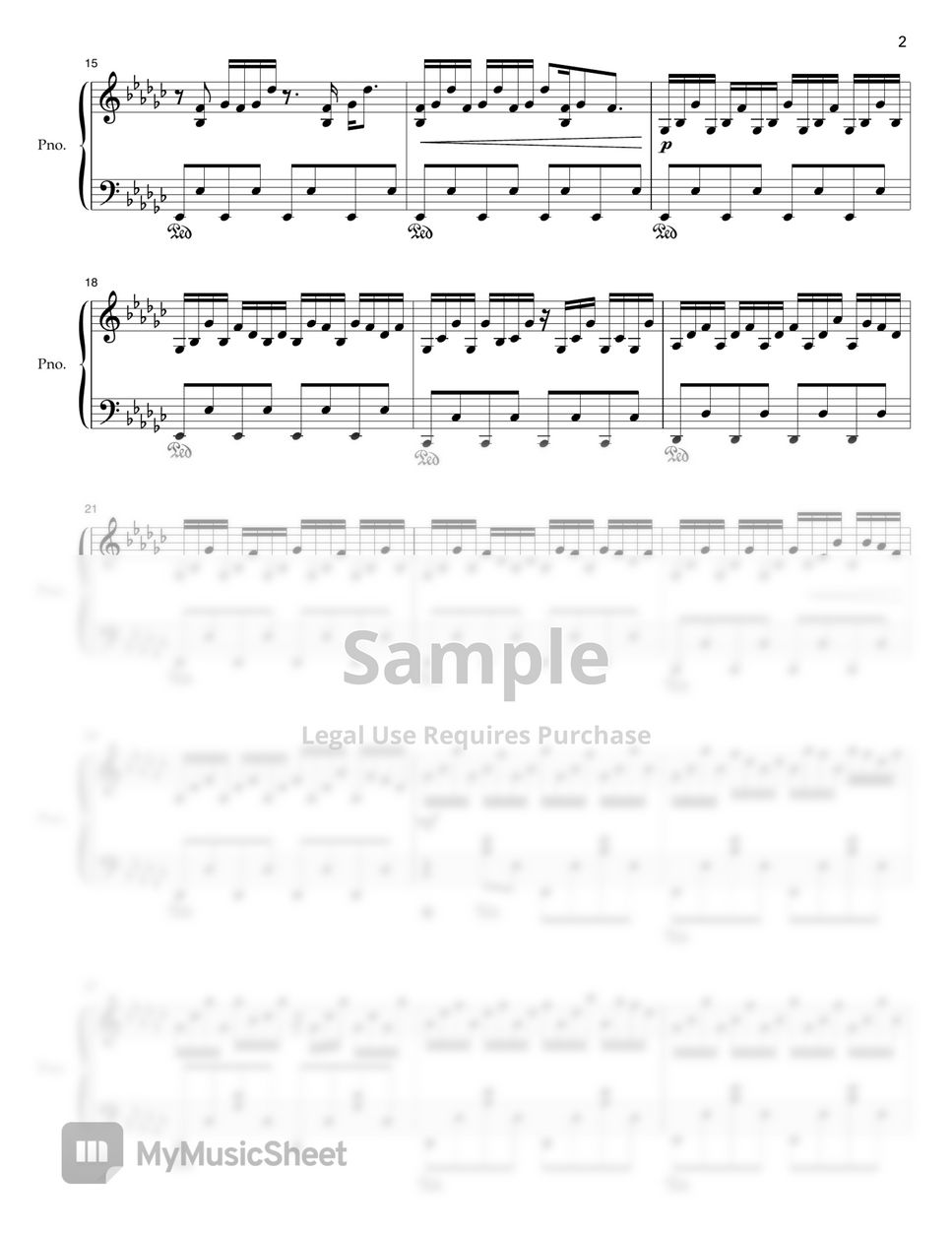 M2U - Seeker (DJMAX) Sheet Music by heostar