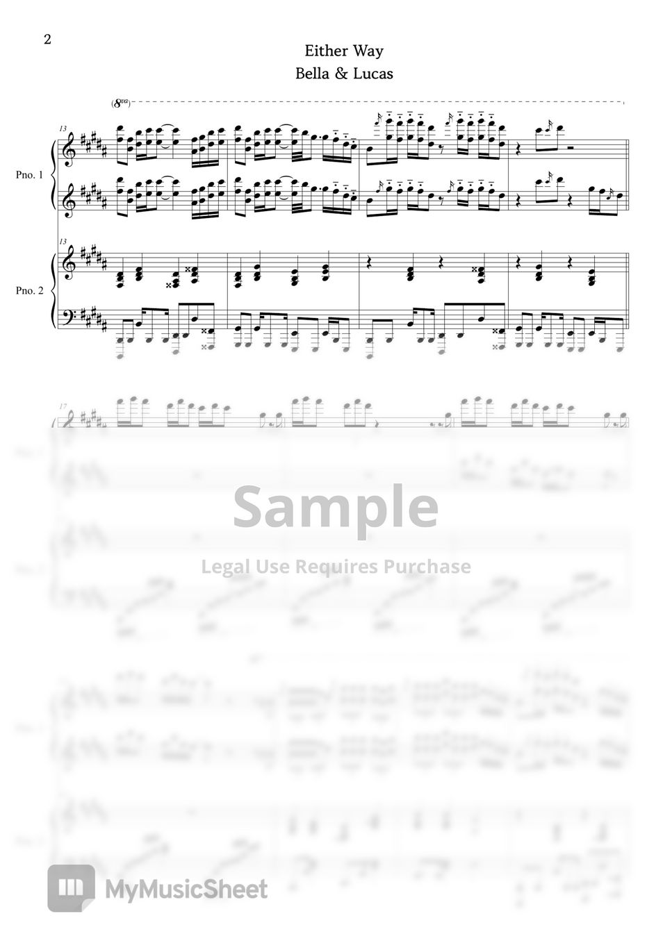 IVE - Either Way Sheets by BELLA&LUCAS