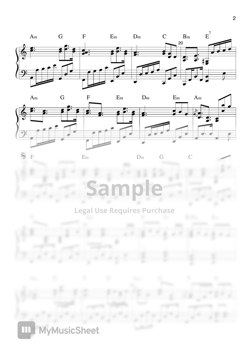 Goong OST - Ice Pond Sheet Music by Mint Nine