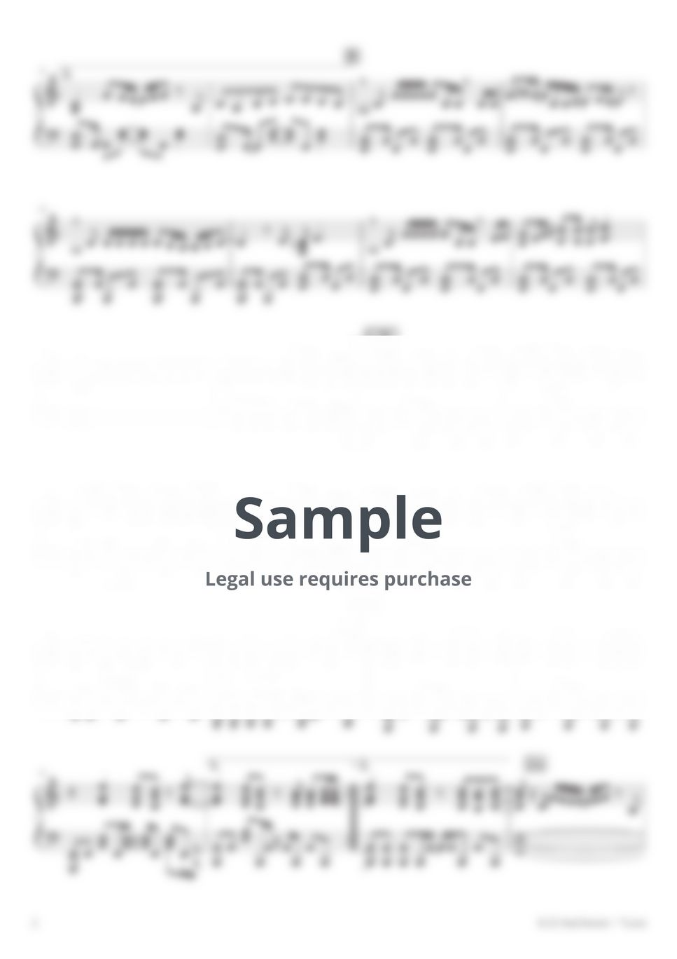 *Luna - 8.32 (PianoSolo) 樂譜 by Fukane