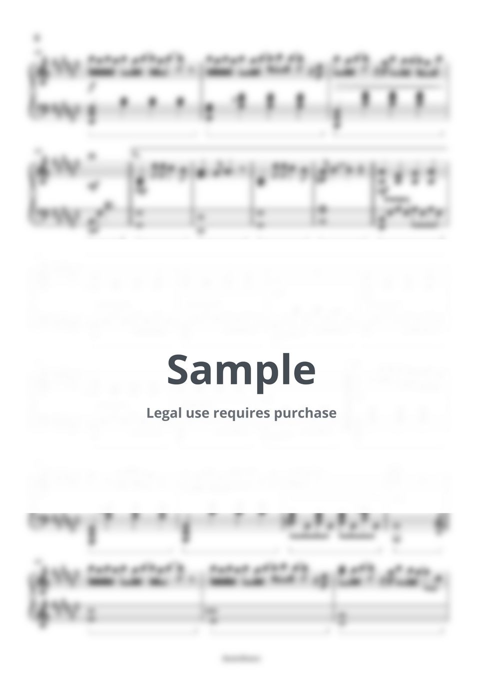 BTS Jin - Yours (Jirisan 지리산 OST) 악보 by dustofstarz